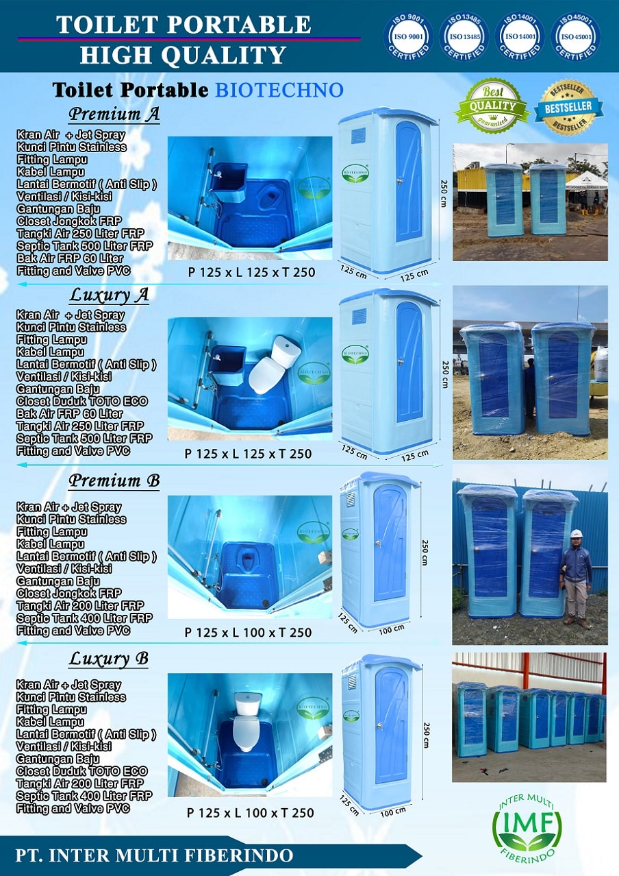 Toilet Portable, Jual Toilet Portable, Pabrik Wc Portable Termurah