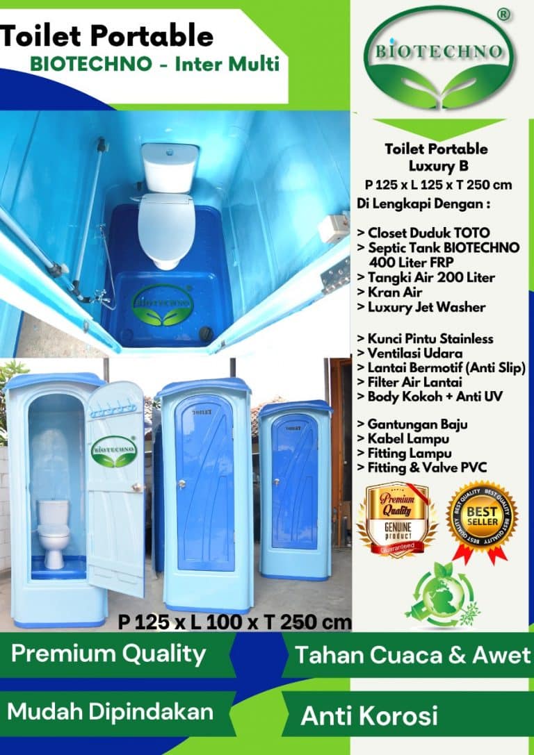 Toilet Portable, Jual Toilet Portable, Pabrik Wc Portable Termurah
