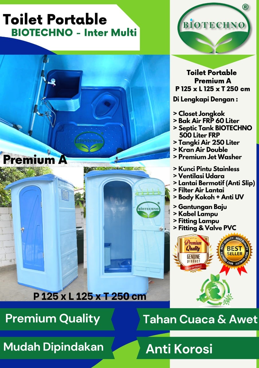 Toilet Portable, Jual Toilet Portable, Pabrik Wc Portable Termurah